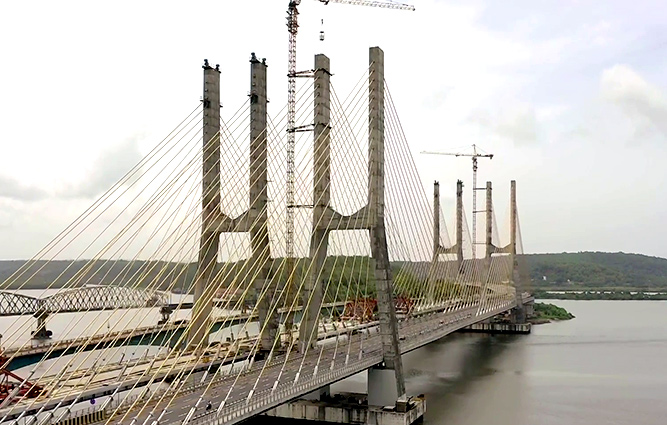 Zuari Bridge (Package-II) - Dilip Buildcon Limited